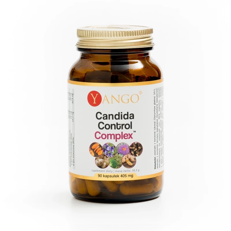 Candida Control Complex, 90 kaps. vege - Yango